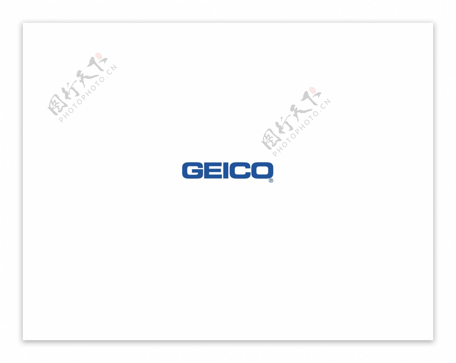 Geicologo设计欣赏Geico保险公司LOGO下载标志设计欣赏图片素材-编号04951508-图行天下