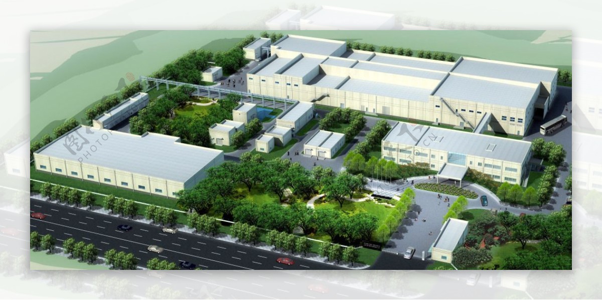 一片厂房图片素材-编号06101968-图行天下