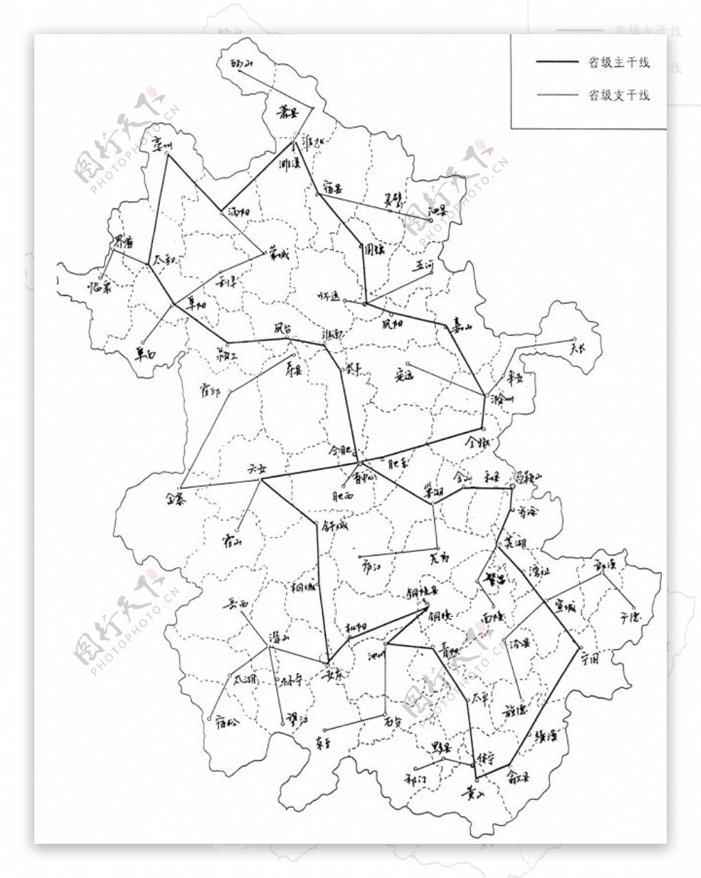 安徽地图图片素材-编号06799098-图行天下