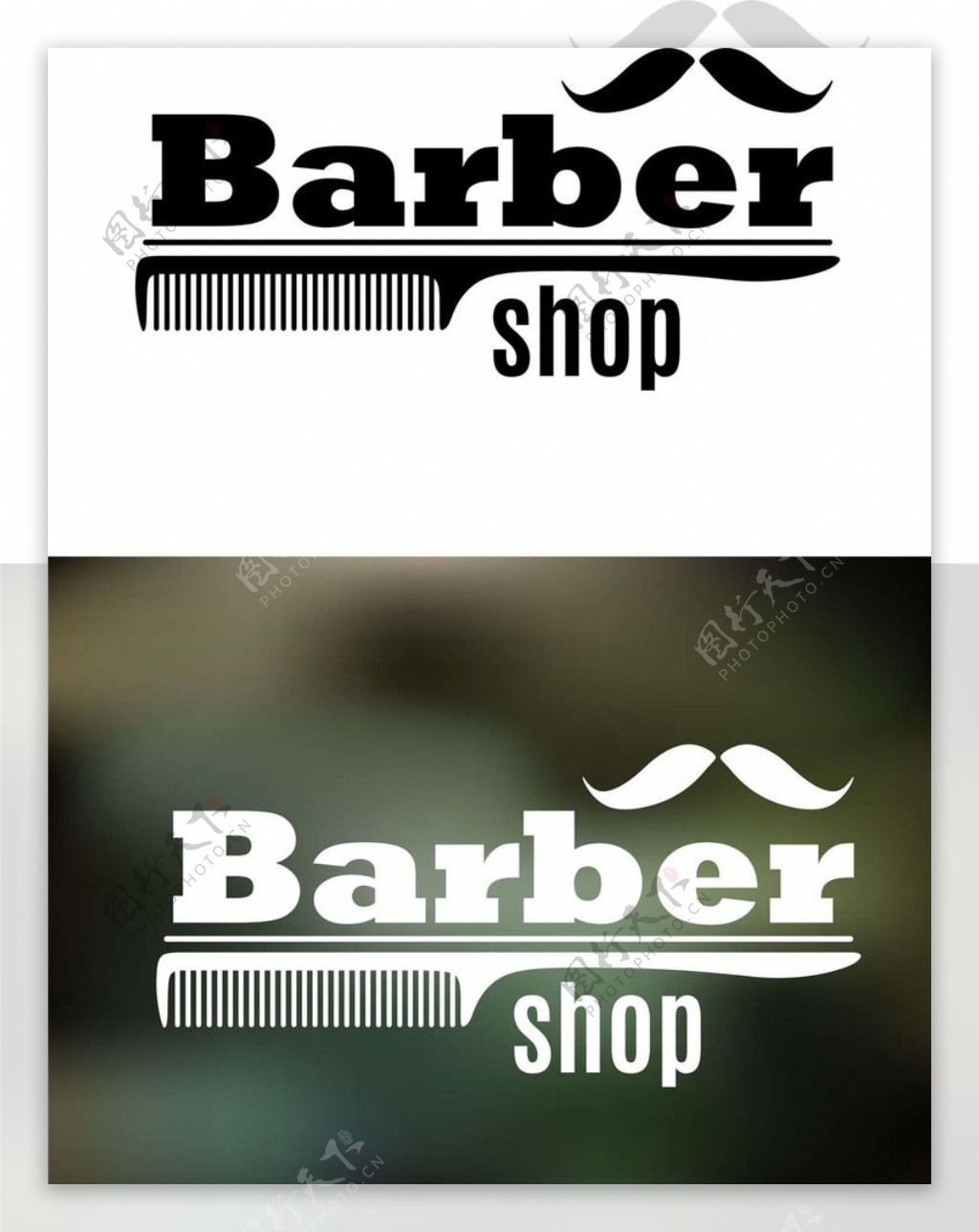 理发师剃头图片素材-编号07902838-图行天下