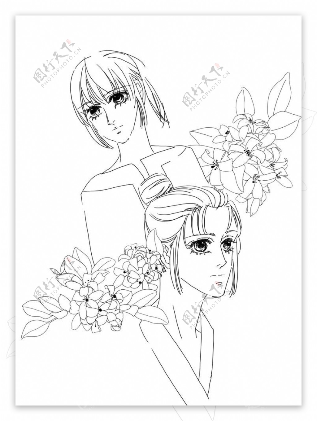 漫画人物图片素材-编号09425858-图行天下