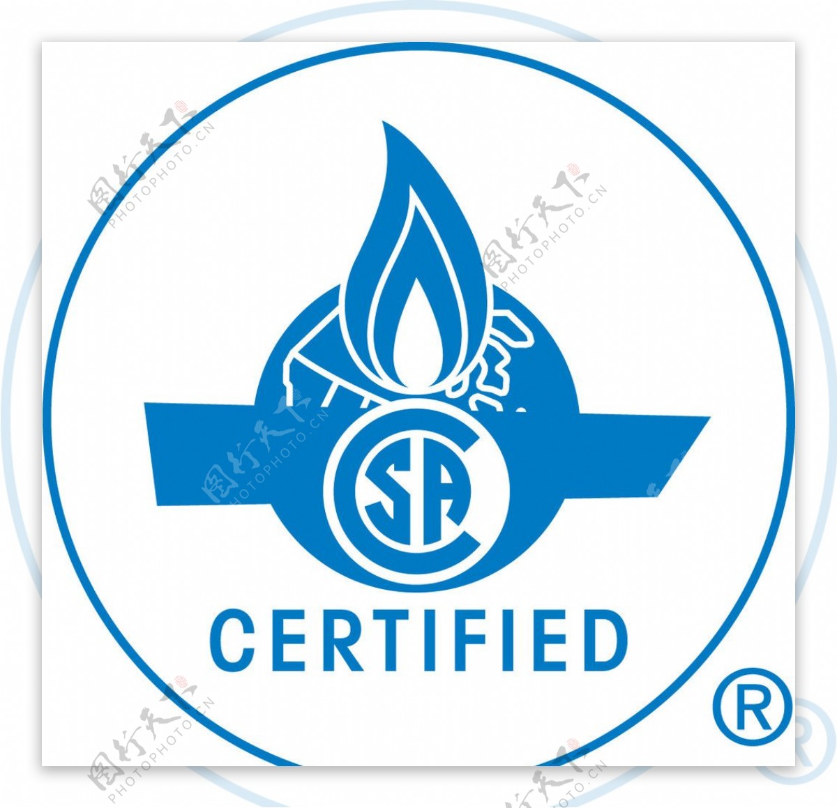 CSA认证标志图片素材-编号09572048-图行天下
