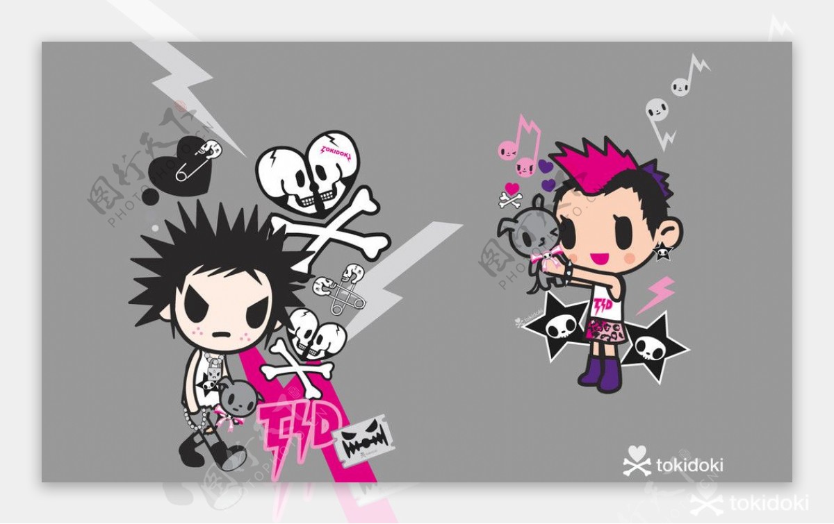 TOKIDOKI壁纸图片素材-编号09606878-图行天下