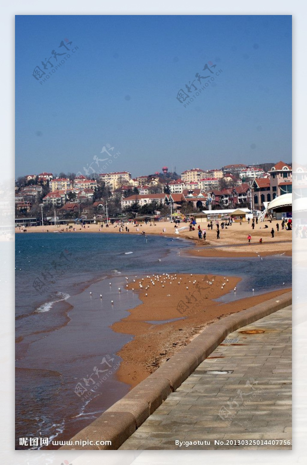 青岛海边风景图片素材-编号11551508-图行天下