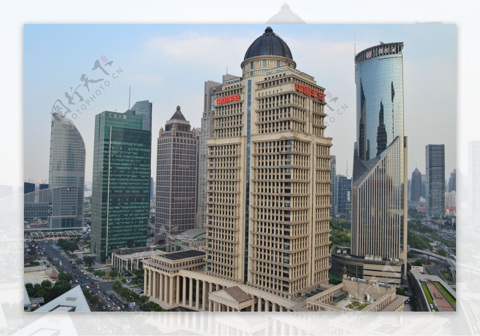 陆家嘴平安大厦图片素材-编号11681728-图行天下