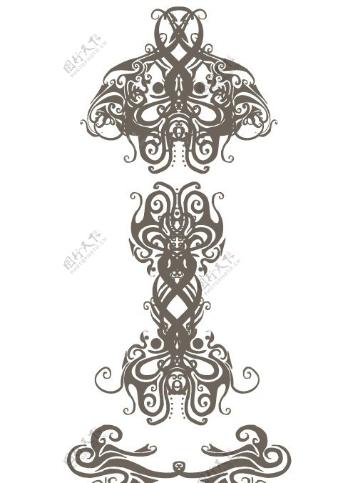 图腾花纹饰图片素材-编号12583688-图行天下