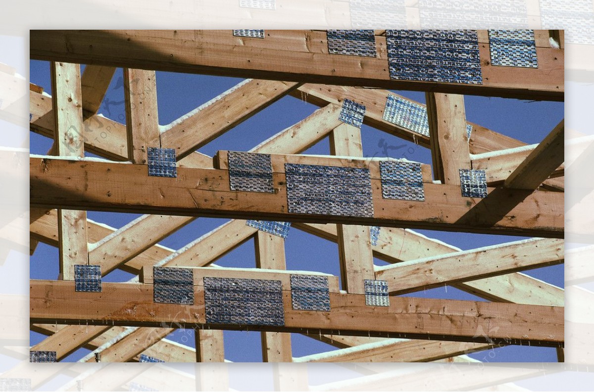 木结构建筑图片素材-编号12636278-图行天下