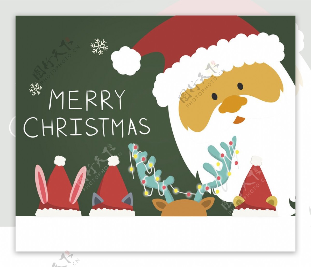 圣诞贺卡图片素材-编号13267668-图行天下
