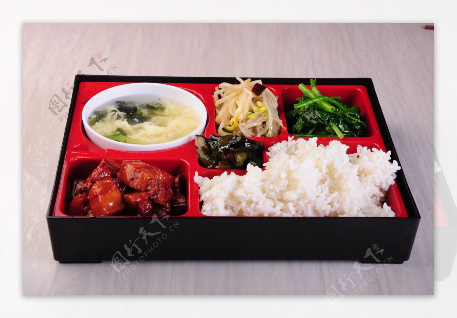 红烧肉套餐图片素材-编号13353318-图行天下