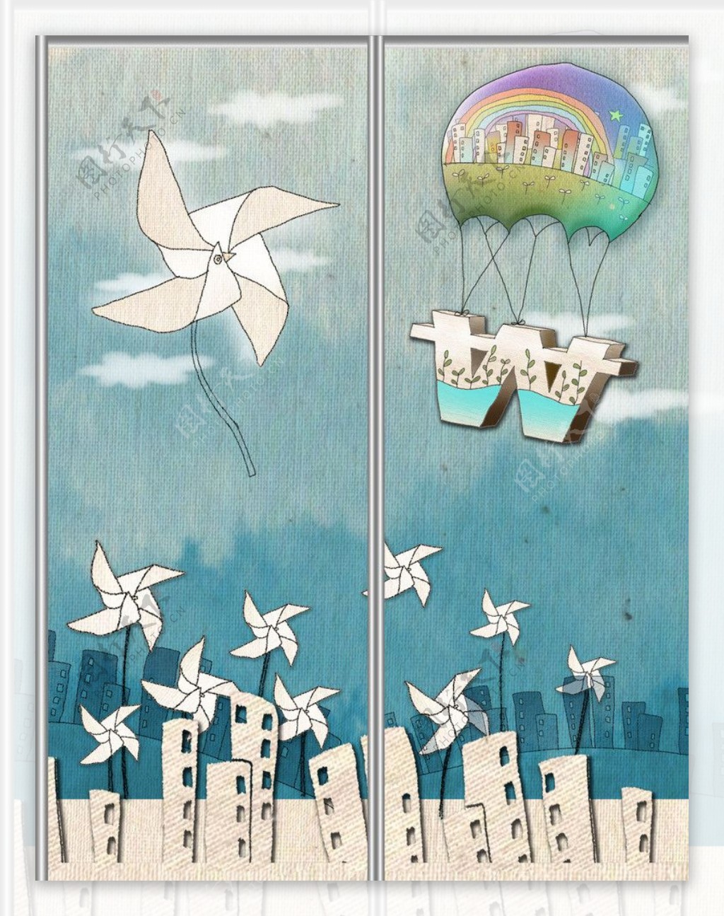 移门图案图片素材-编号13586128-图行天下