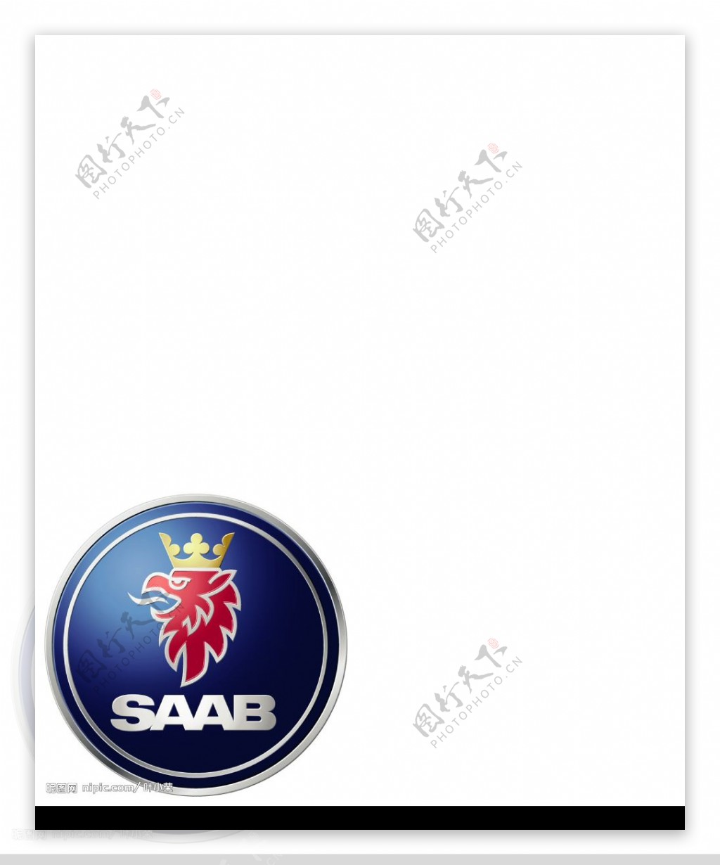 萨博汽车LOGO位图图片素材-编号17214378-图行天下
