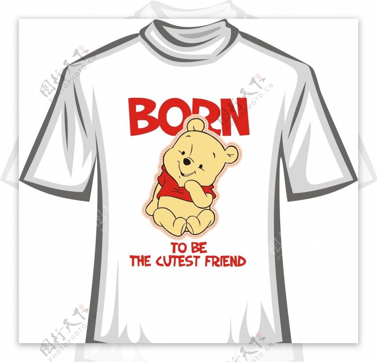 卡通T恤图片素材-编号23375448-图行天下