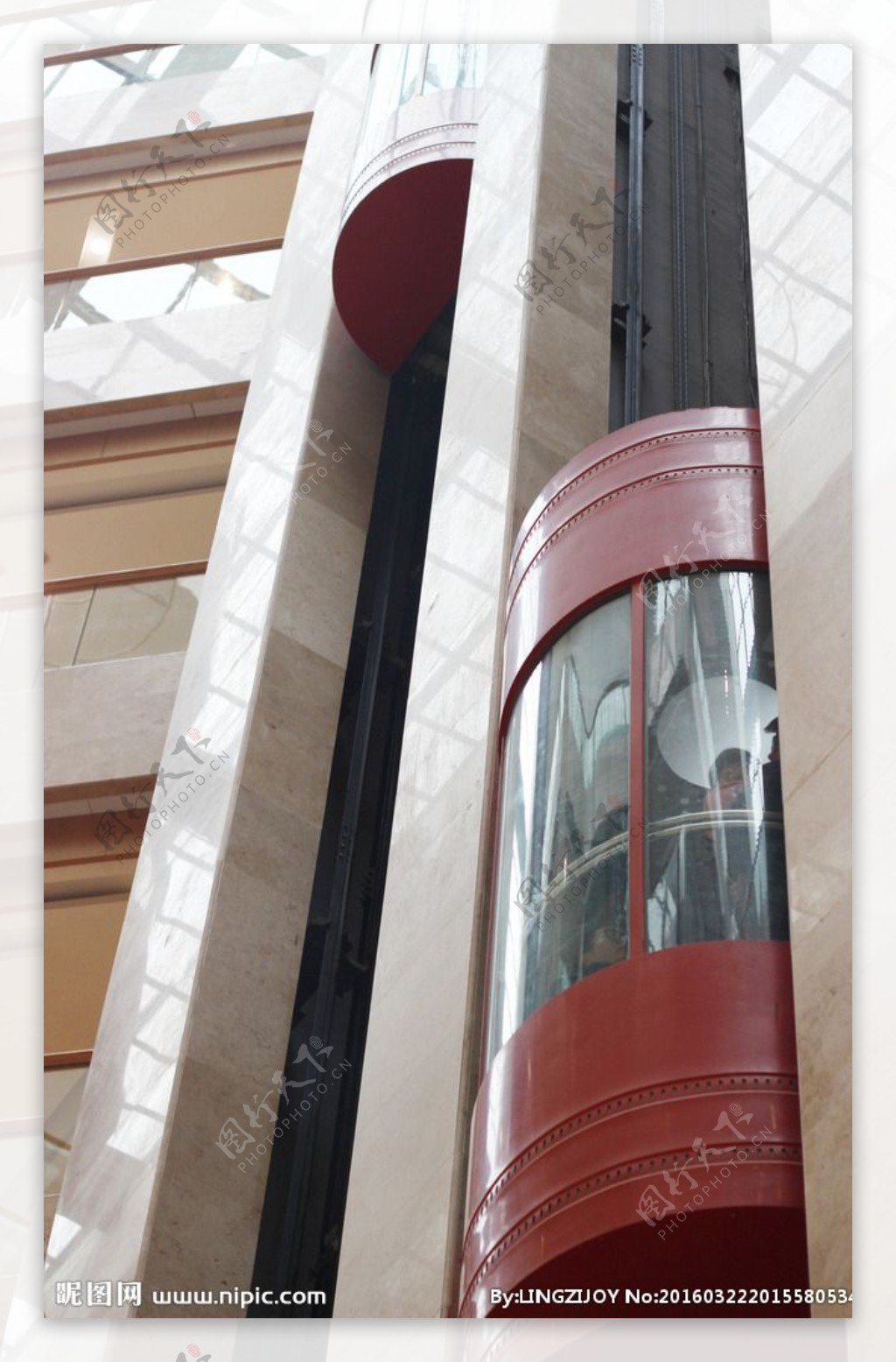 观光电梯图片素材-编号23688448-图行天下