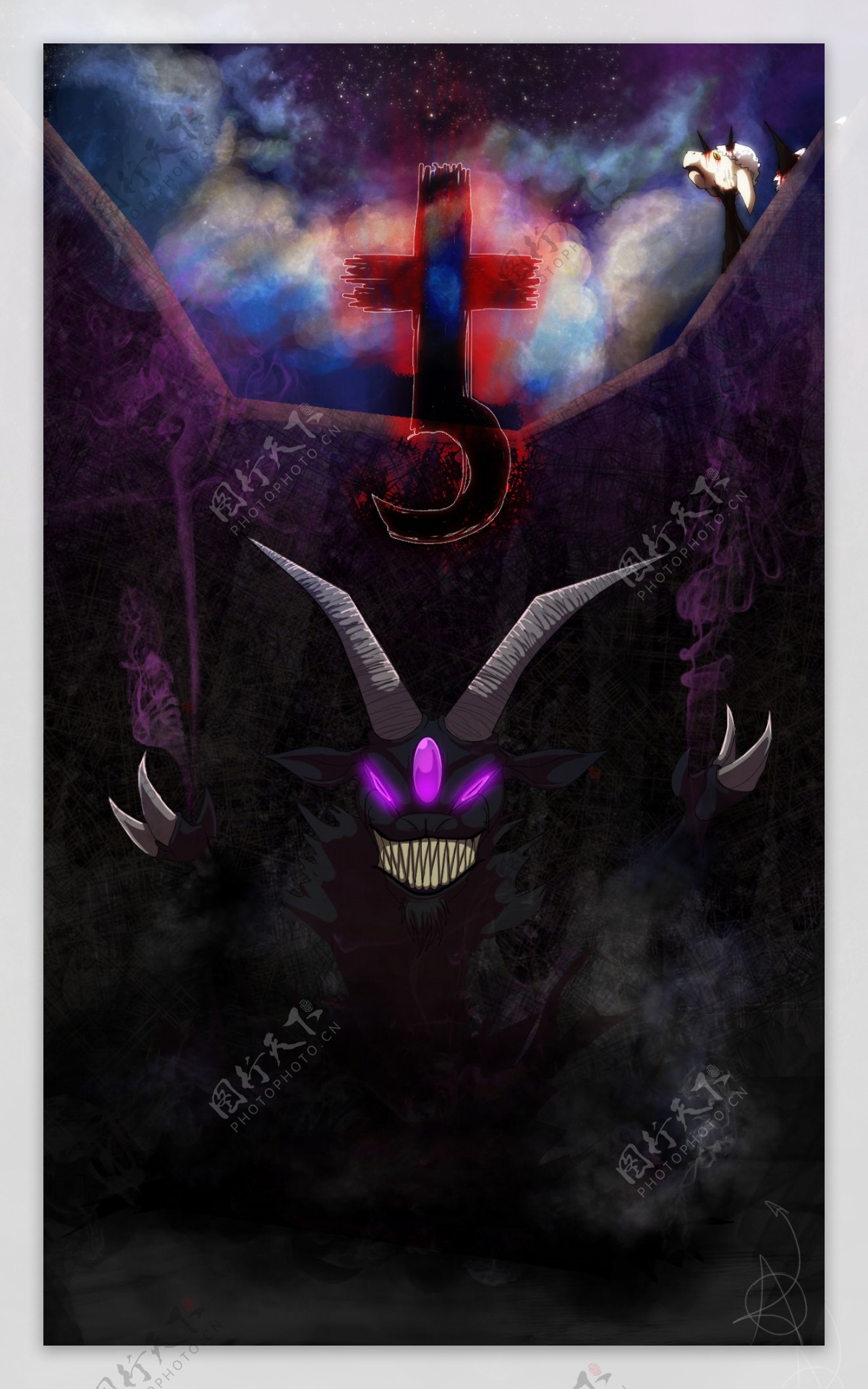 在他的Siniste图片素材-编号27604768-图行天下