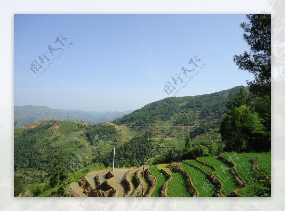 梯田图片素材-编号28609248-图行天下