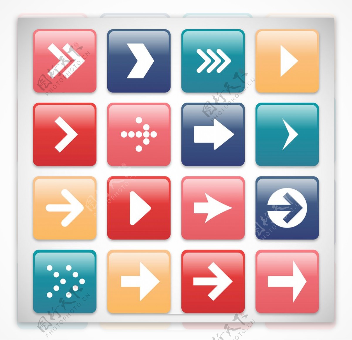 箭头图标图片素材-编号30976218-图行天下