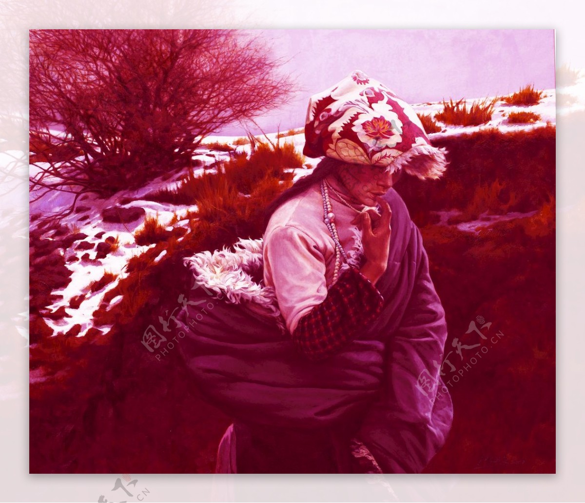 人物肖像油画图片素材-编号31214168-图行天下