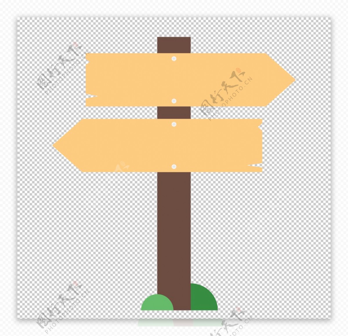 木指示牌图片素材-编号31268568-图行天下