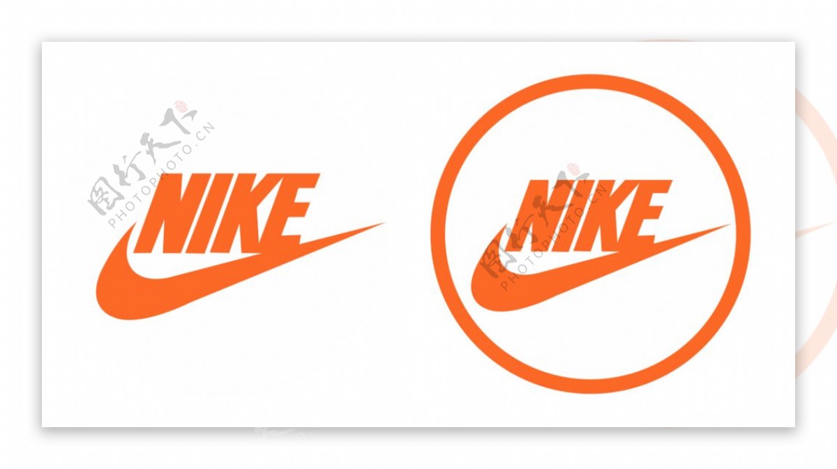 NIKELOGO圆形标签品牌图片素材-编号31301818-图行天下