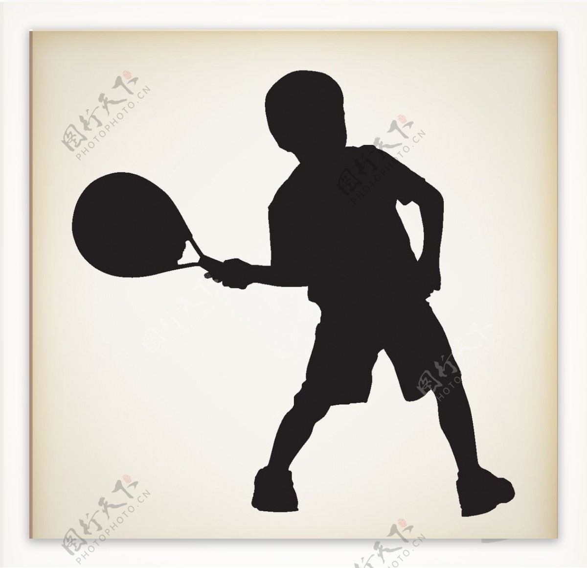 矢量人物剪影黑白人物剪影图片素材-编号31424678-图行天下