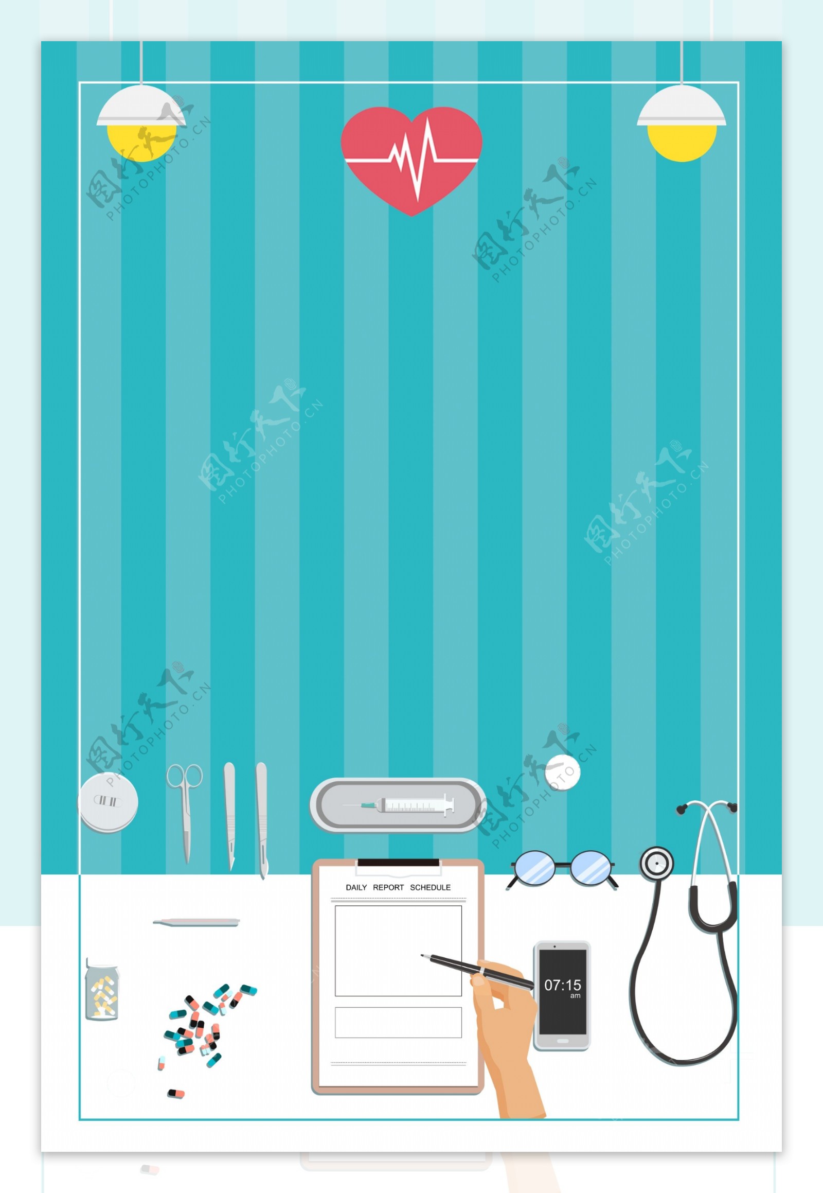 医疗背景素材图片_广告背景_背景底纹-图行天下素材网