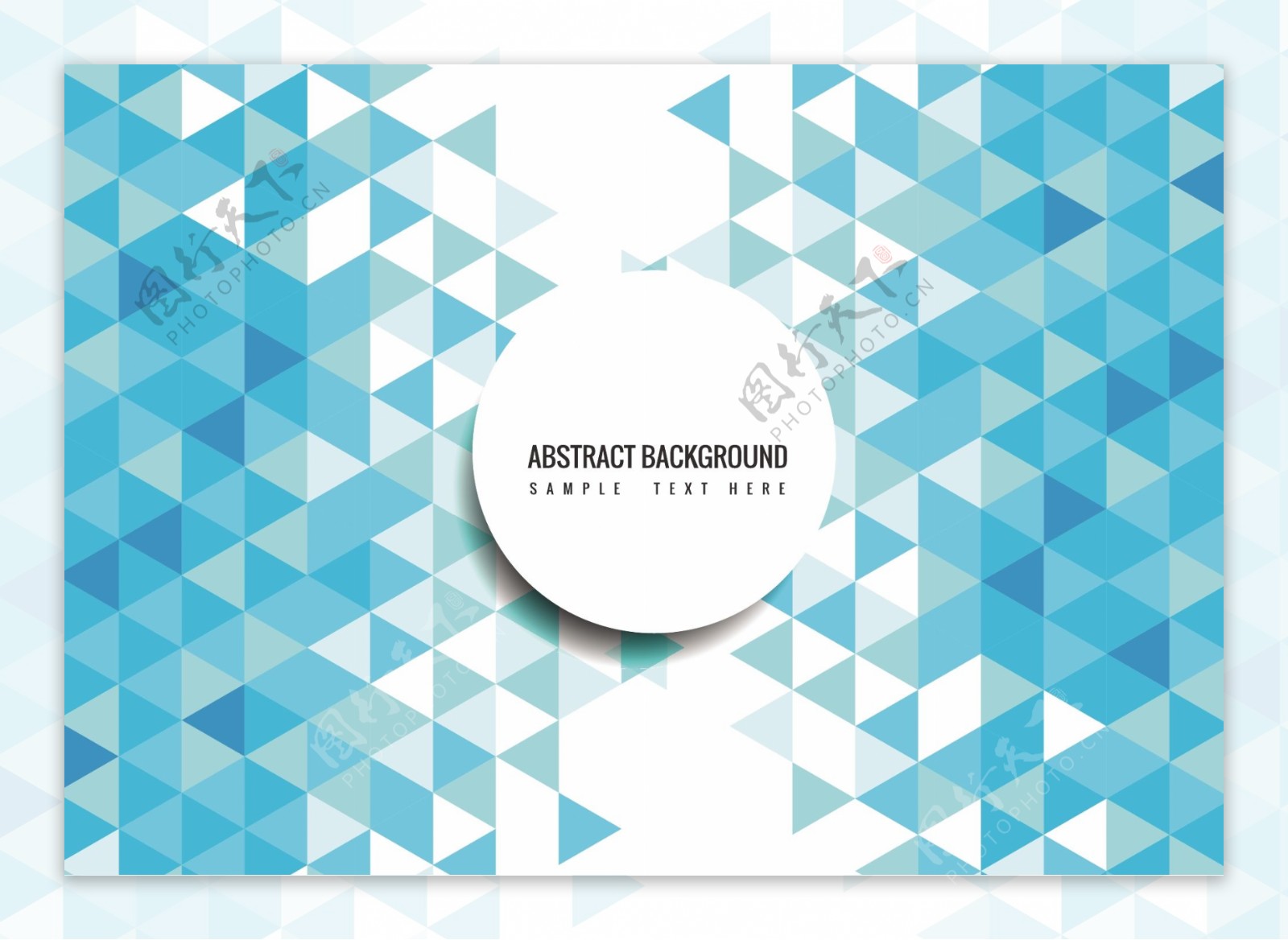 渐变三角形图片素材-编号36585828-图行天下